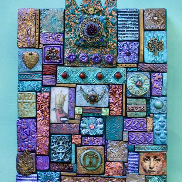 Polymer Clay Mosaic - Etsy