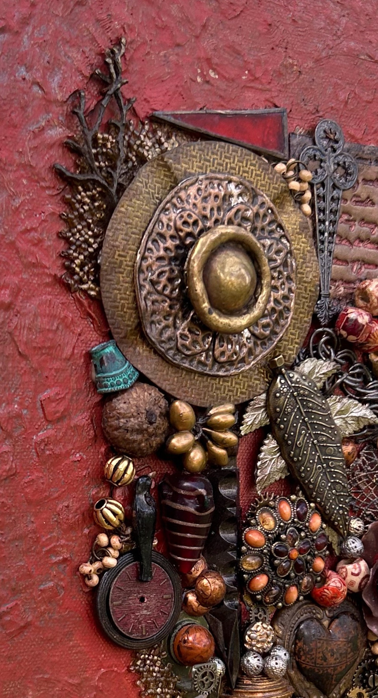 Found Objects Art – Assemblage Wall Art - 3D Mixed Media - 3D Wall Art ...