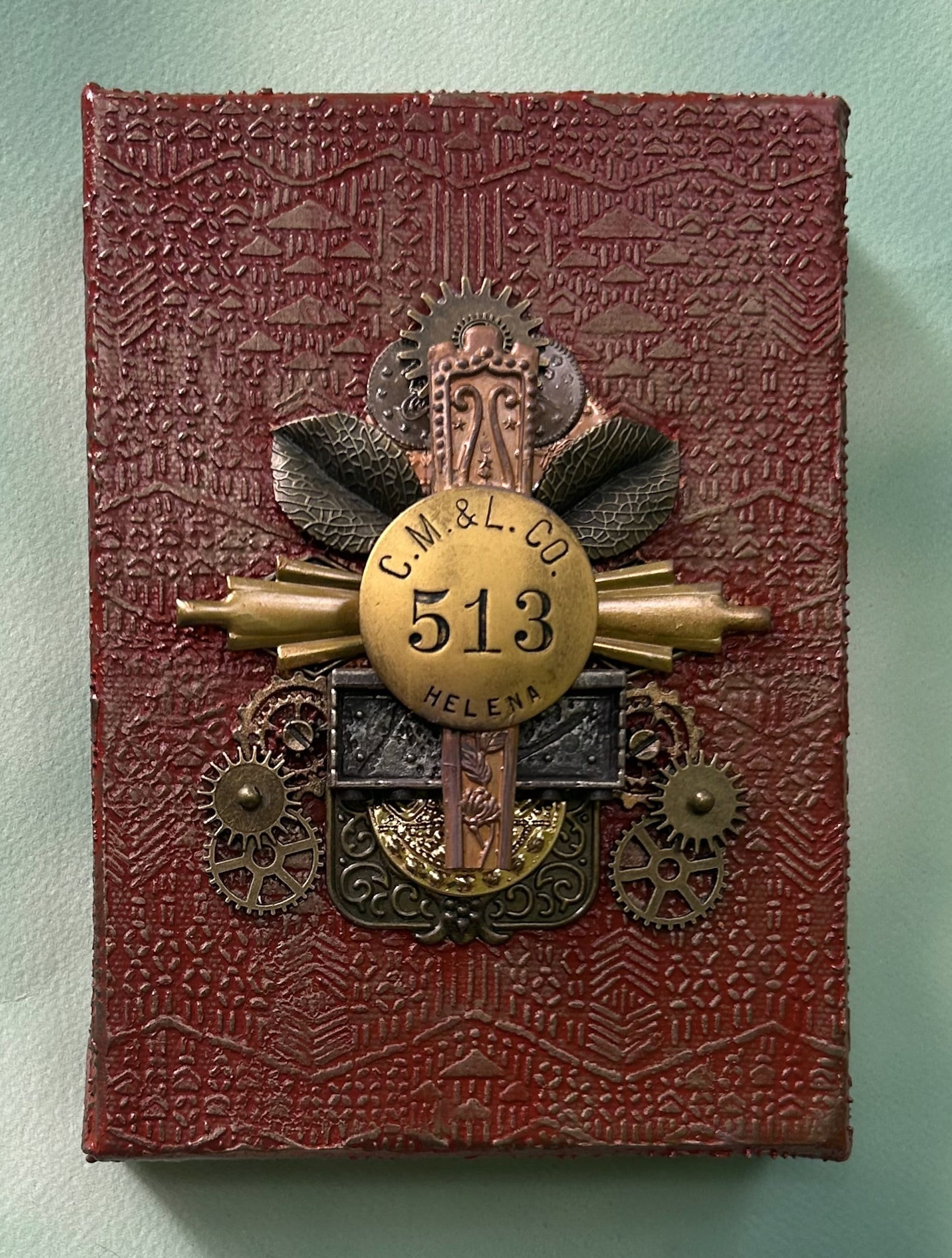Steampunk 3D Wall Art - 3D Collage - Found Objects Art - Assemblage ...