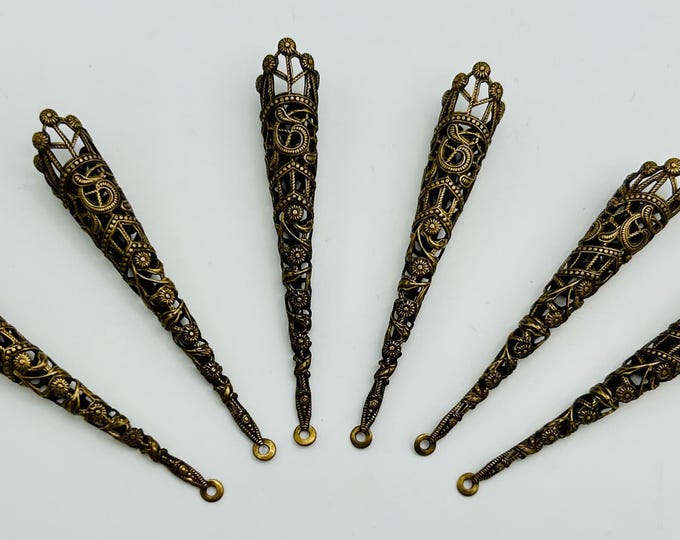 Chatelaine Tools Victorian Tussie-mussie or Tussy Mussy Stainless Steel ...