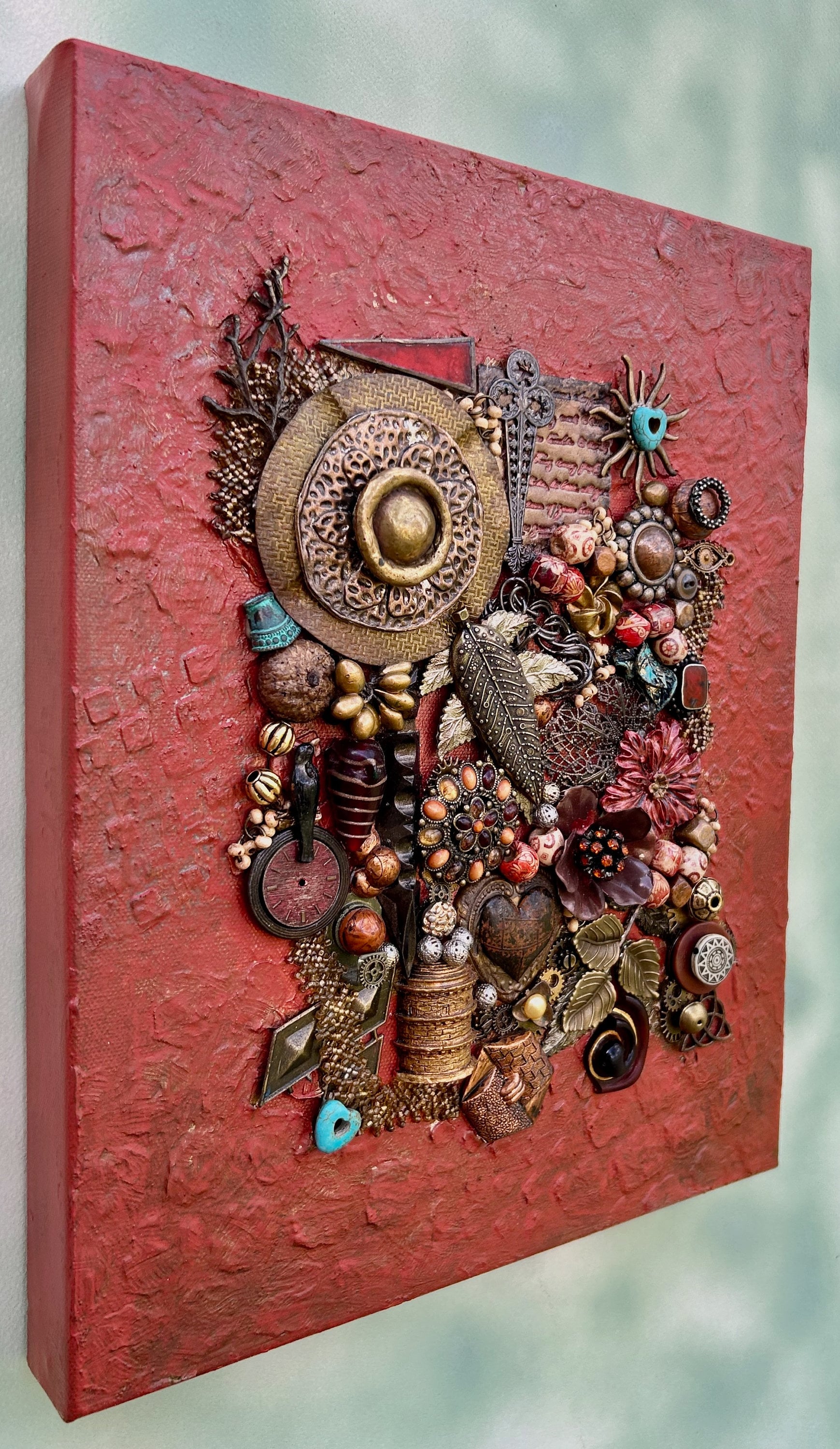 3D Mixed Media - Found Objects Art – Assemblage Wall Art - 3D Wall Art ...