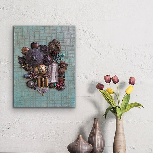 Found Object Art - Etsy