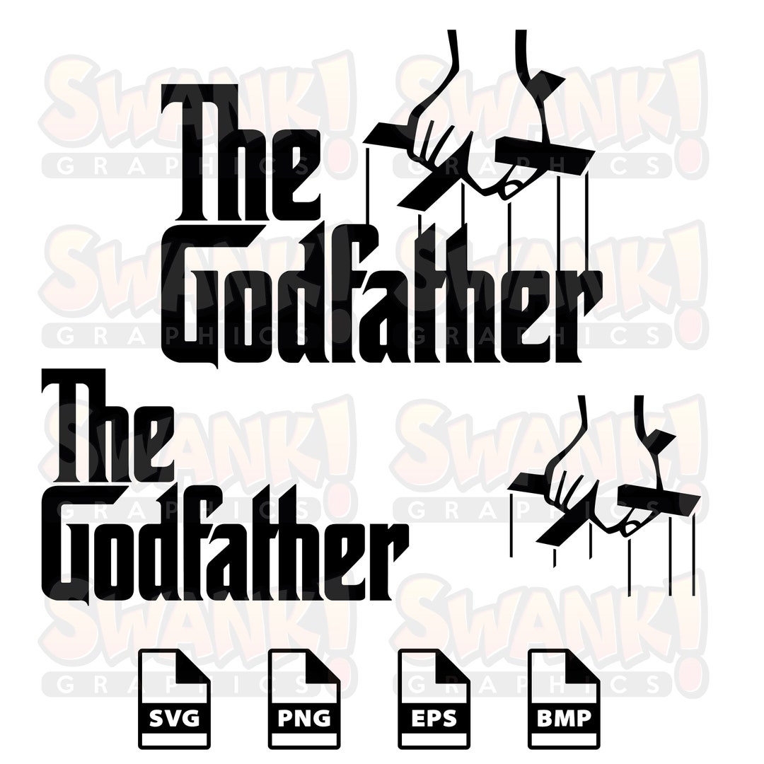 The Godfather Movie Logo Movie Clipart SVG/EPS/PNG File Printable ...