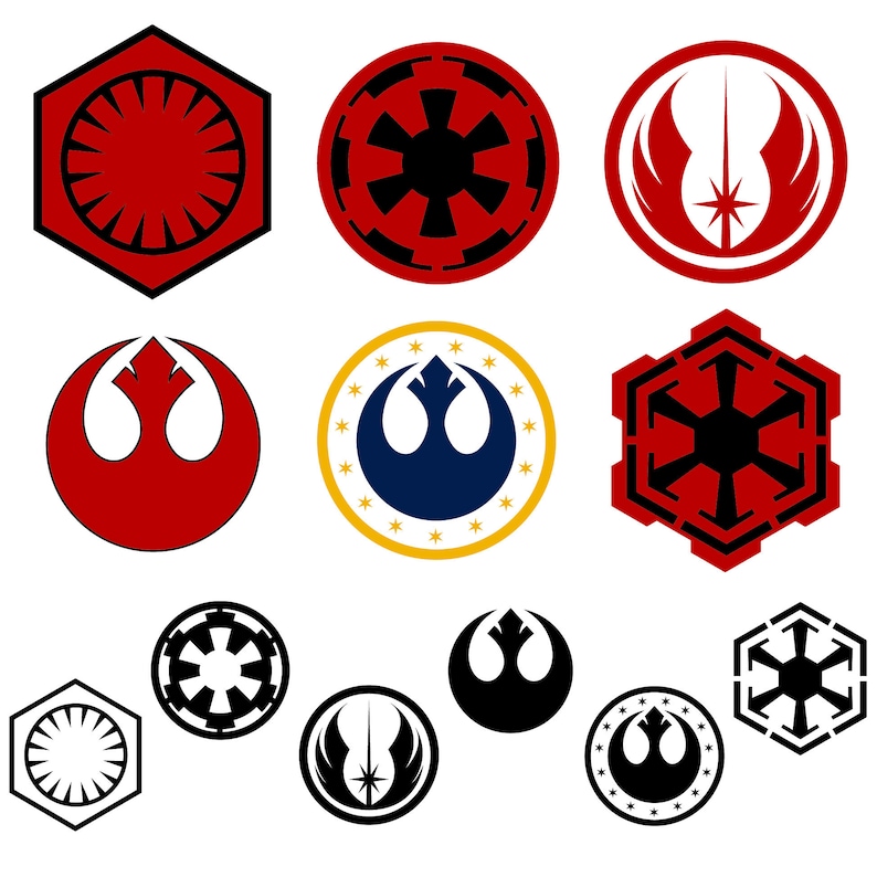 First Order Symbol Star Wars Pixel Art