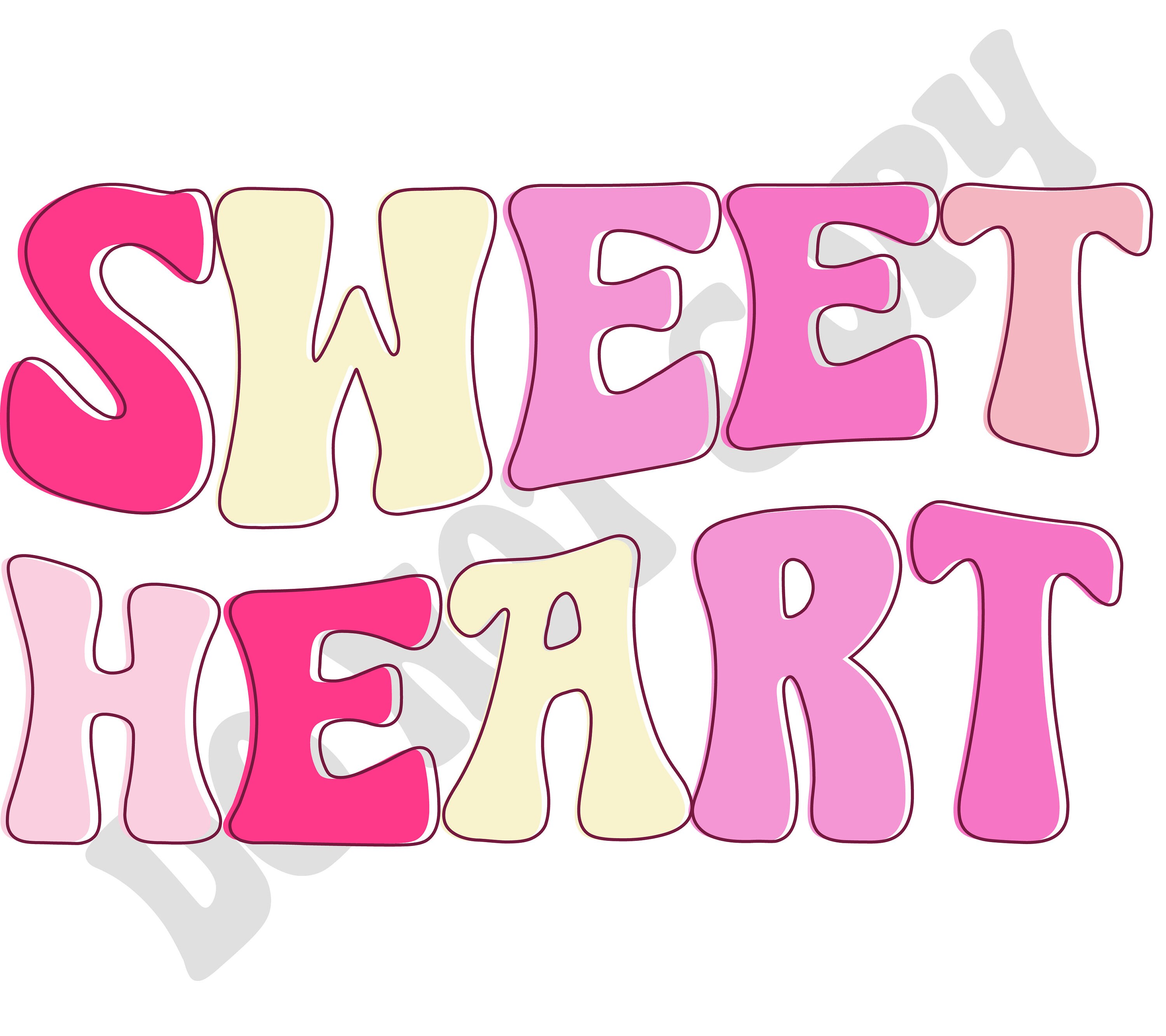 Sweetheart Digital Download Png Svg - Etsy