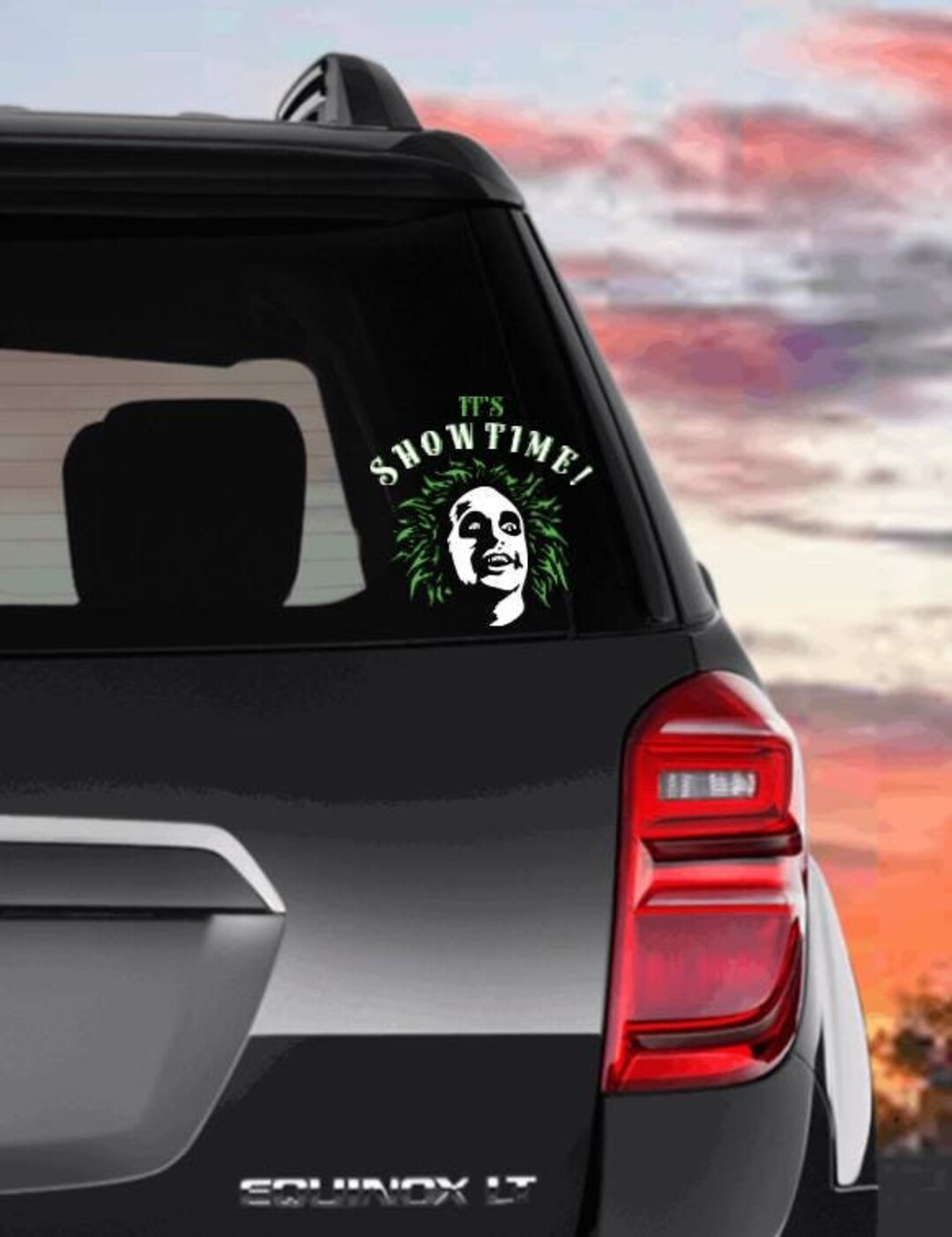 Showtime Decal | Beetlejuice Decal | Never Trust the Living Decal | I ...