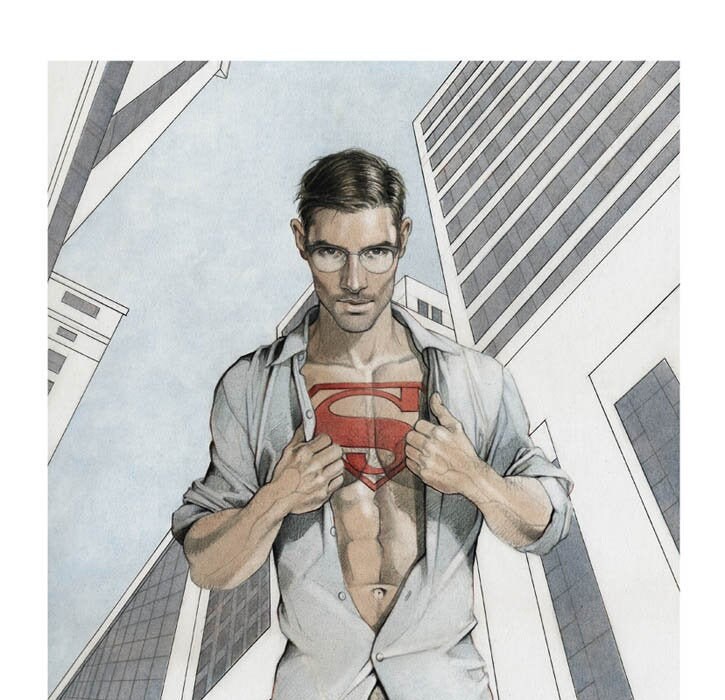 Clark Kent Fanart Männlicher Akt Mann Männer Erwachsene Etsy