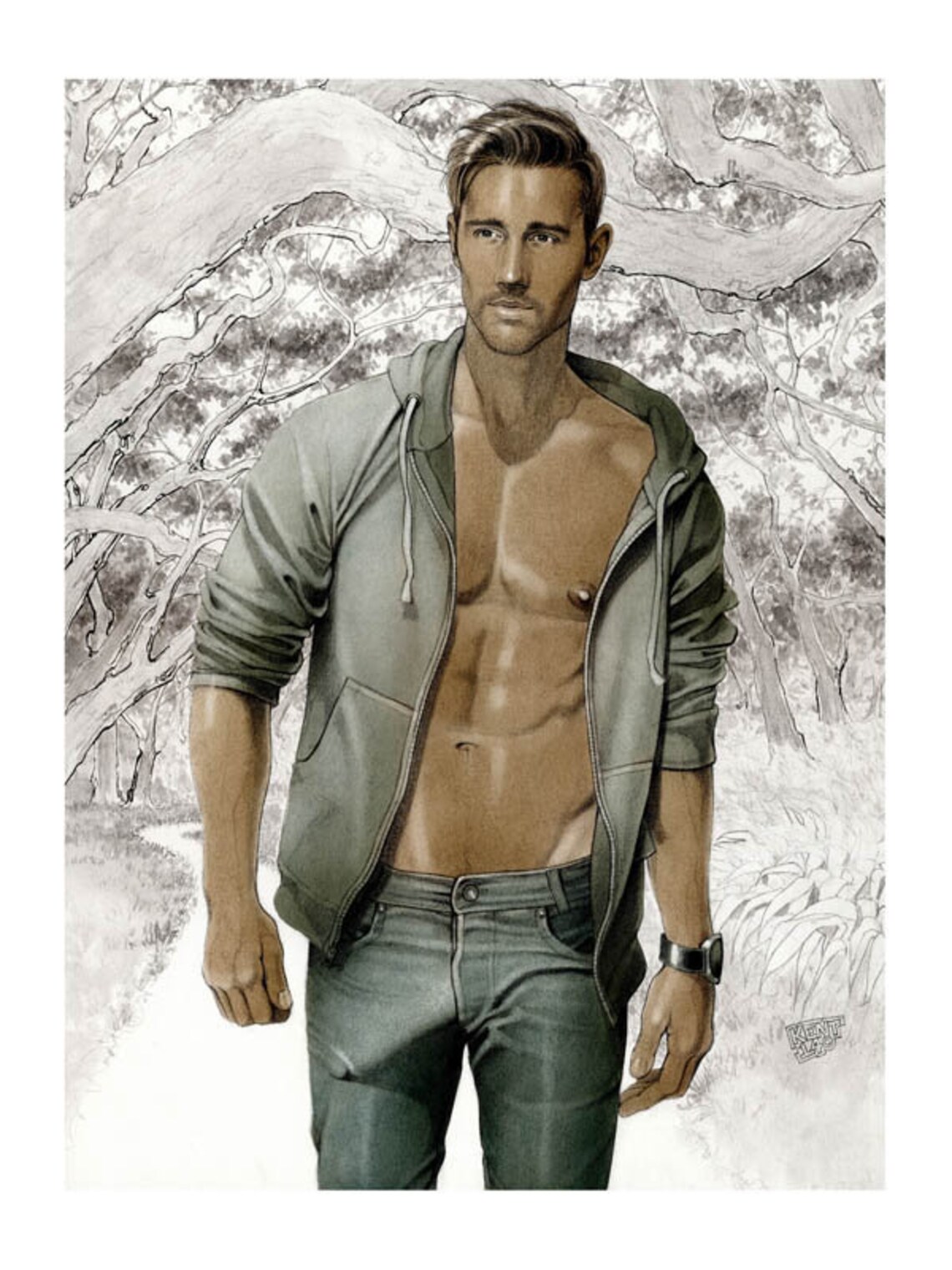 CRUISING Male Nude Graphic Gay Man Shirtless Adult - Etsy UK