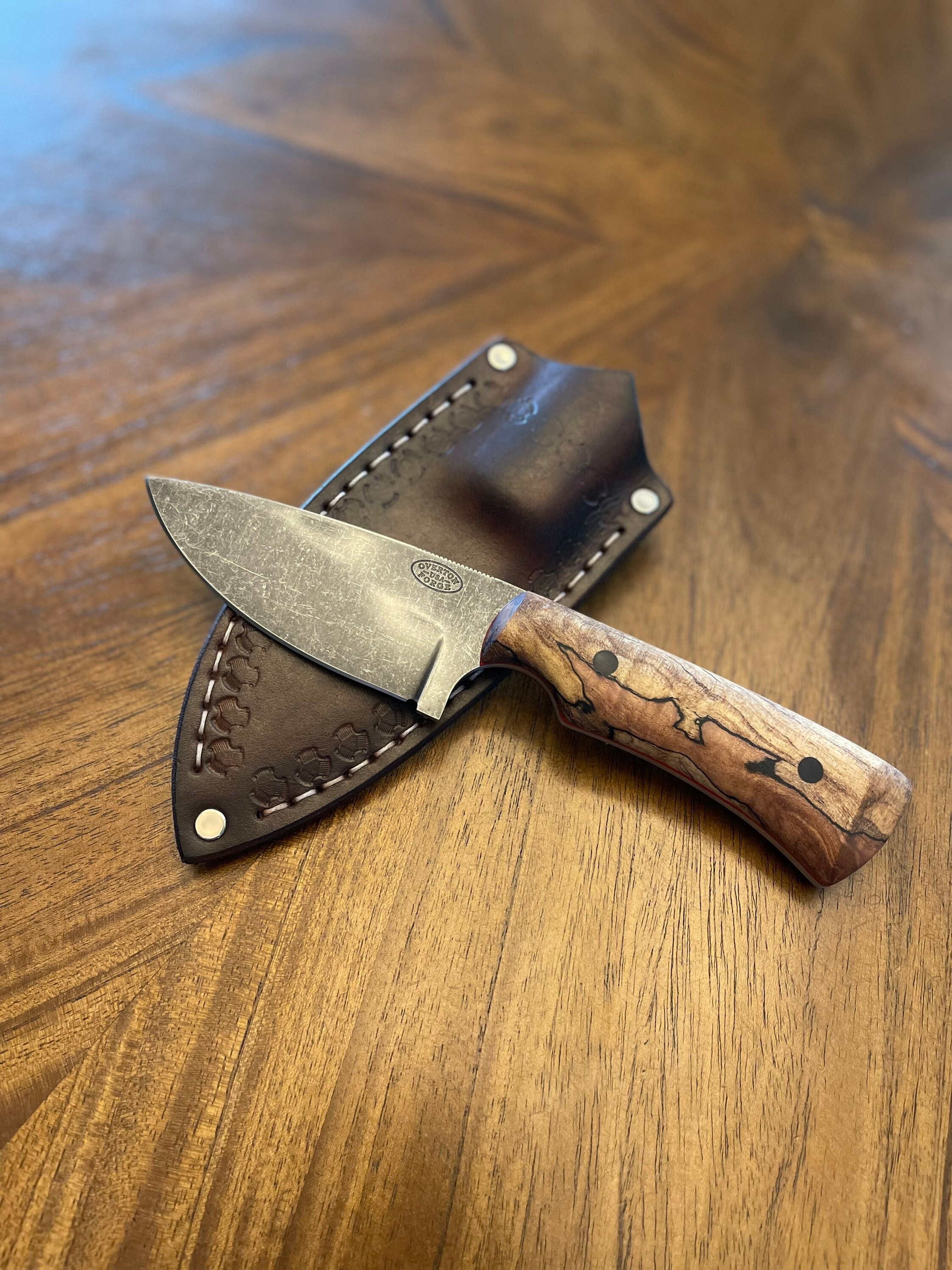 Everyday Carry knife in 80crv2 steel. | Etsy