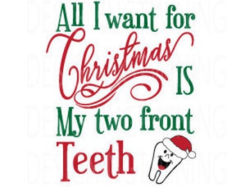 My Two Front Teeth | Etsy