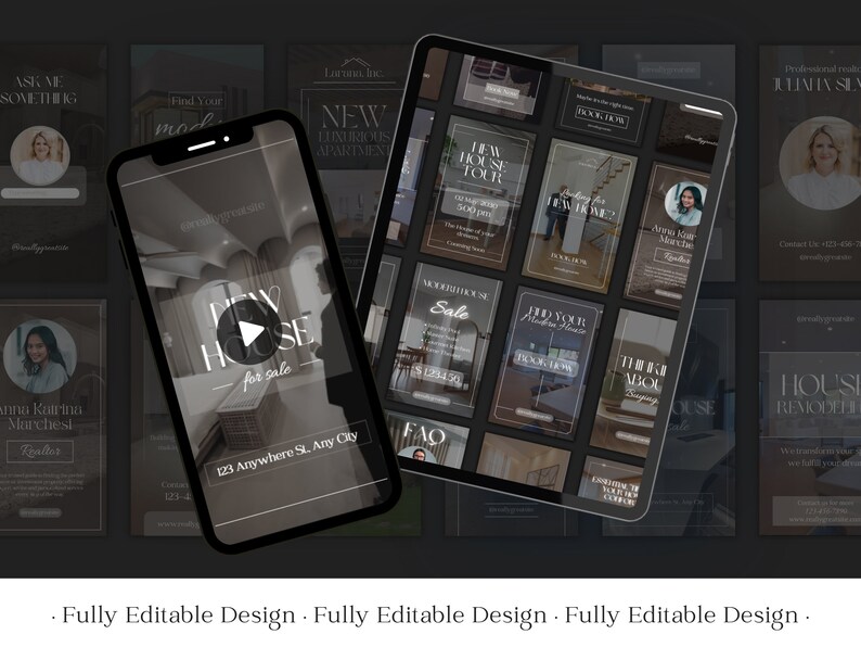 100 Realtor Reel Templates for Real Estate Marketing and Social Media ...