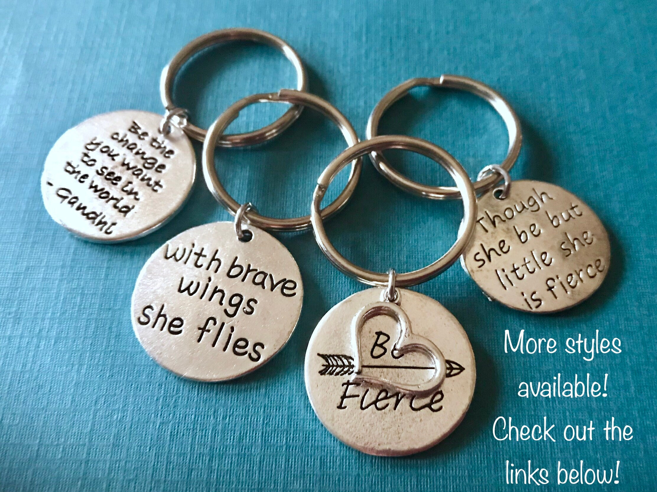 Inspirational Key Chains for Women / Meaningful Gifts / Key - Etsy