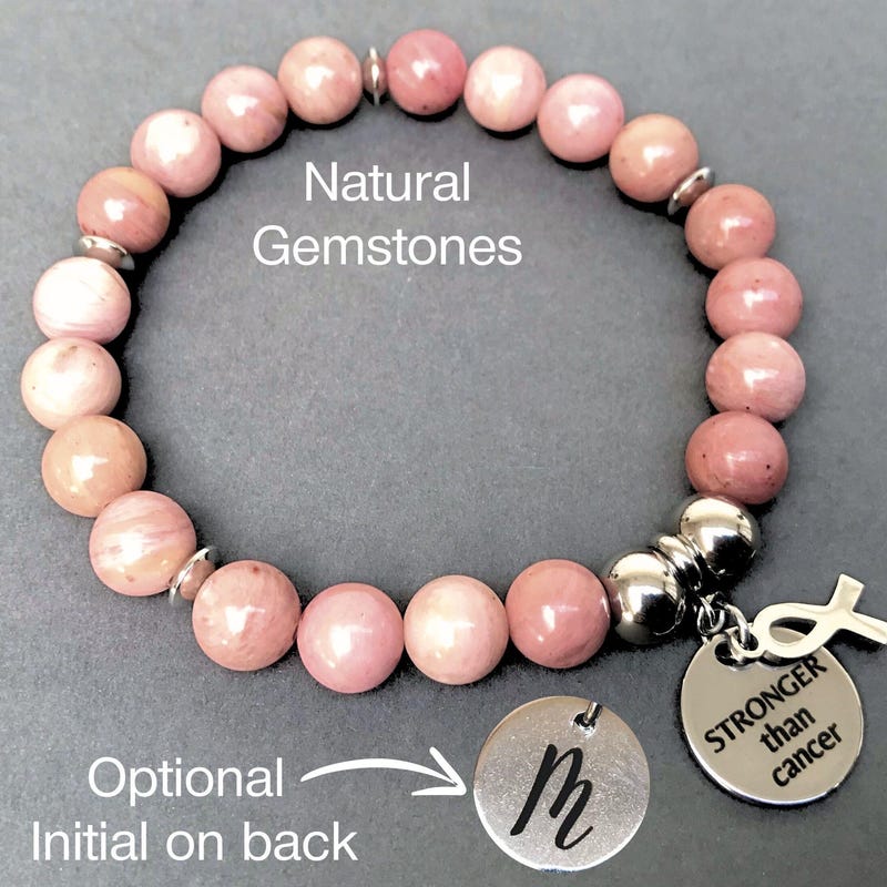 Breast Cancer Bracelet - Etsy