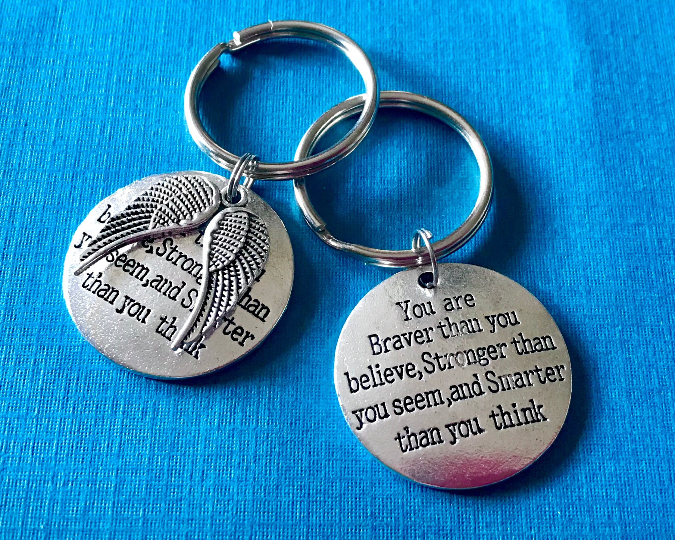 Inspirational Key Chains for Women / Meaningful Gifts / Key | Etsy