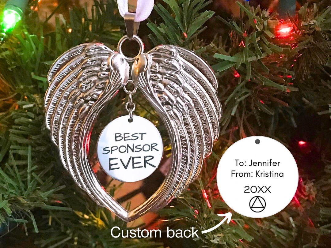 Personalized AA, NA or Al-anon Sponsor Gift / Laser Engraved 2025 ...