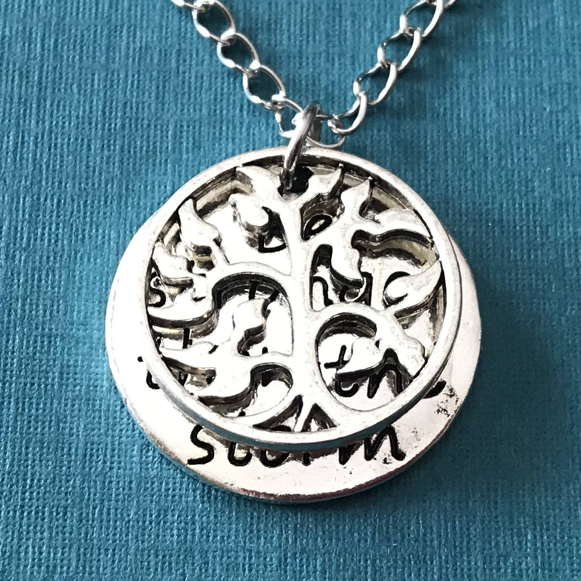 Inspirational Strength Necklace / Tree-of-life Jewelry / Be | Etsy