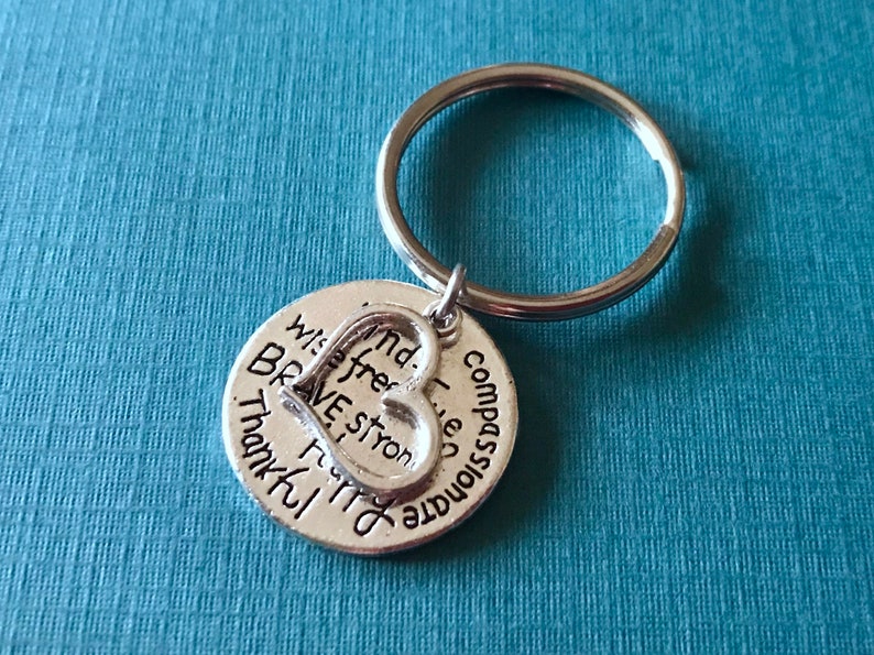 Inspirational Key Ring / Recovery Gift for Men or Women / She | Etsy