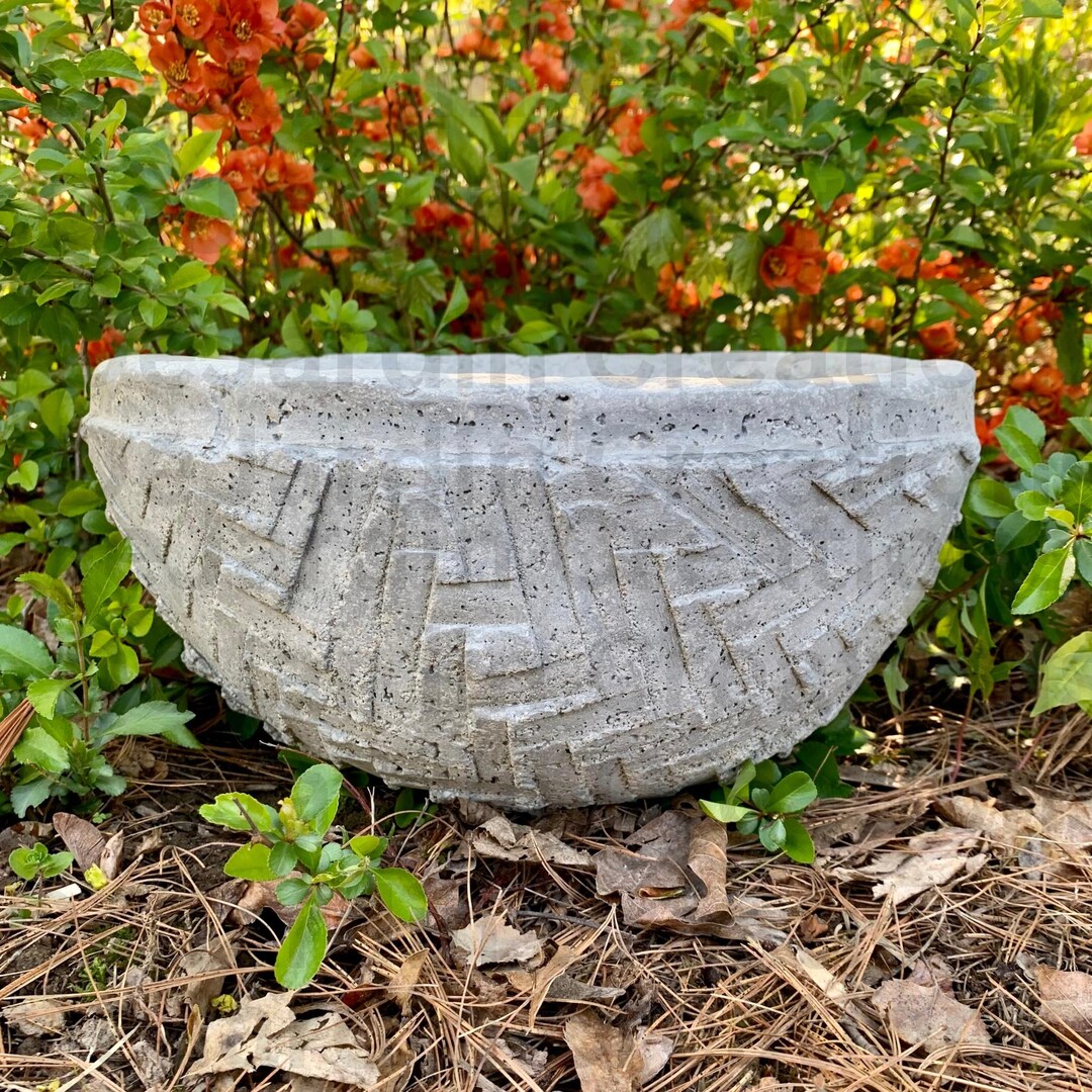 Hypertufa Planter, Hypertufa Pot, Planter, Pot, Succulent Planter, Herb ...