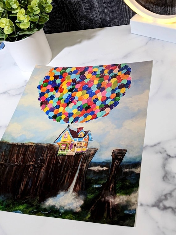 Up House Pixar Drawing