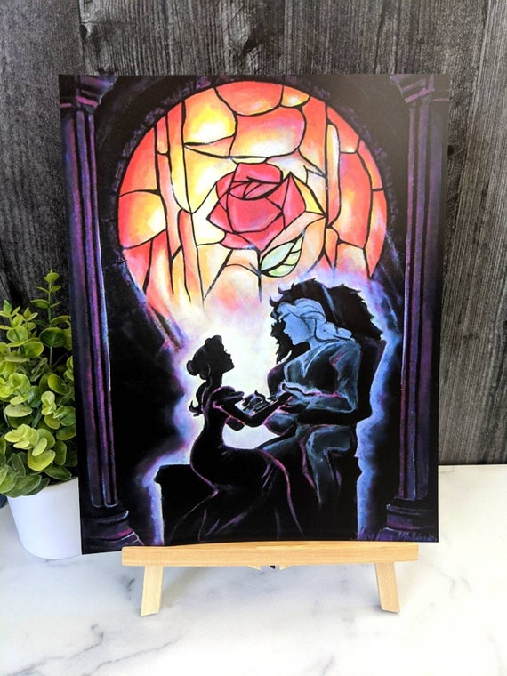 Disney Beauty And The Beast Paintings