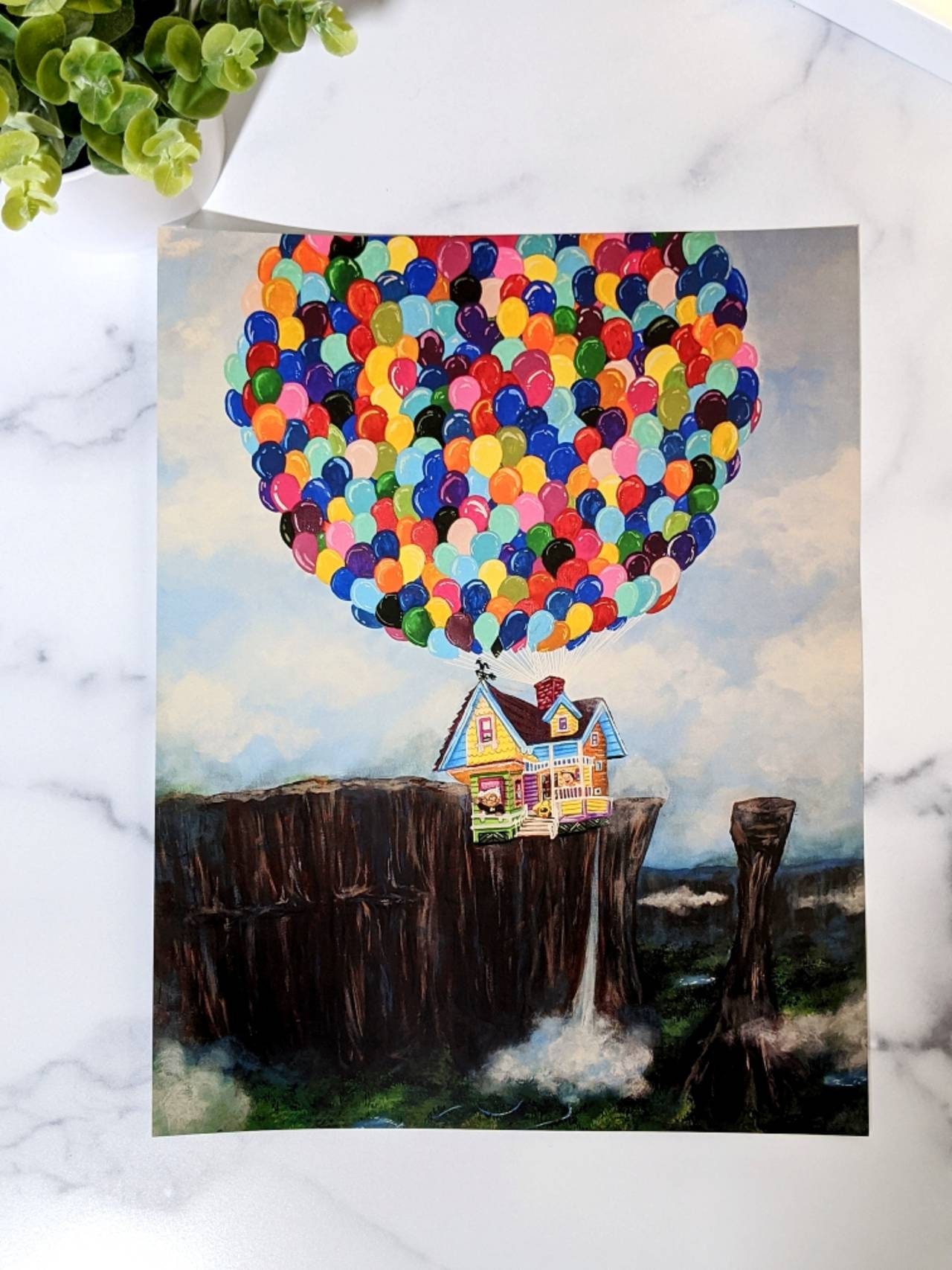 Pixar Up House Drawings