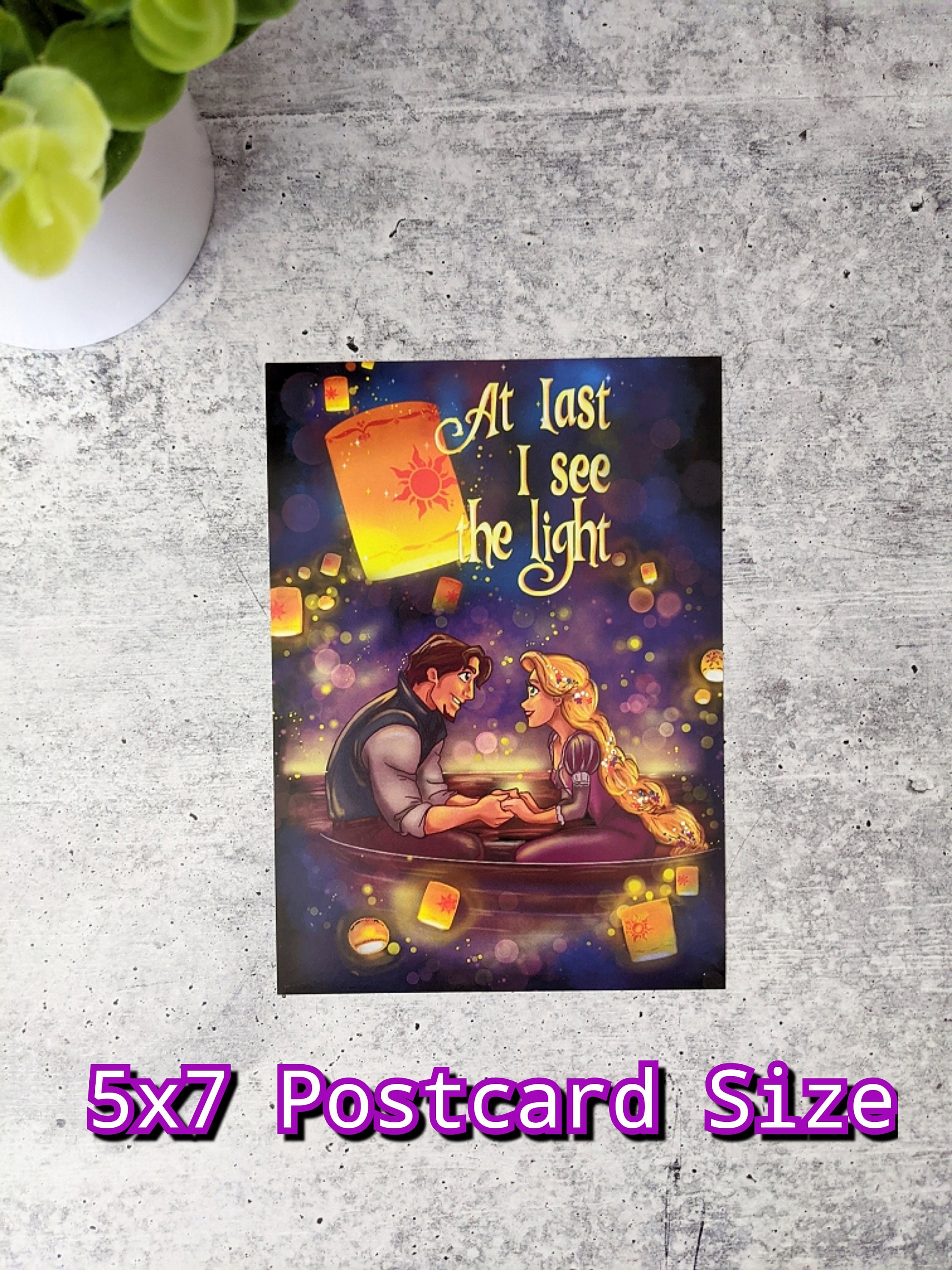 The Floating Lights Disney Tangled Rapunzel Flynn Rider - Etsy Sweden