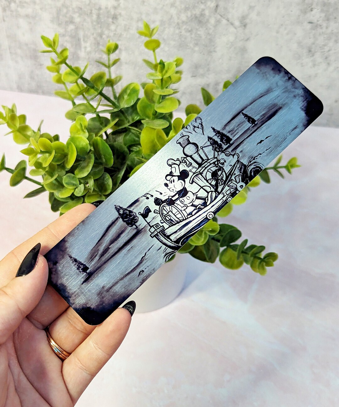 Steamboat Willie- Disney Mickey Mouse Vintage Style Black and White ...