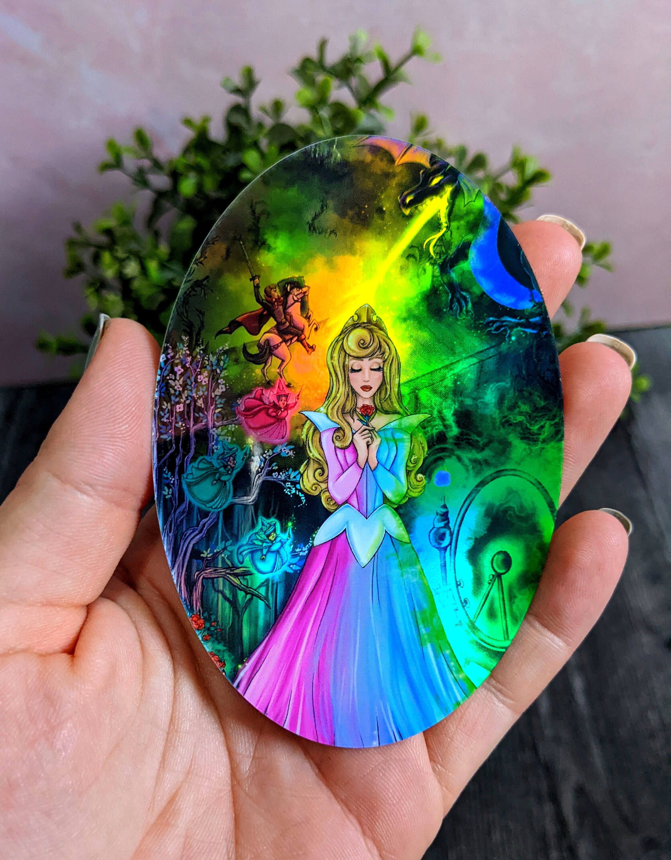 Once Upon a Dream- Sleeping Beauty Maleficent Flora Fauna Merryweather ...