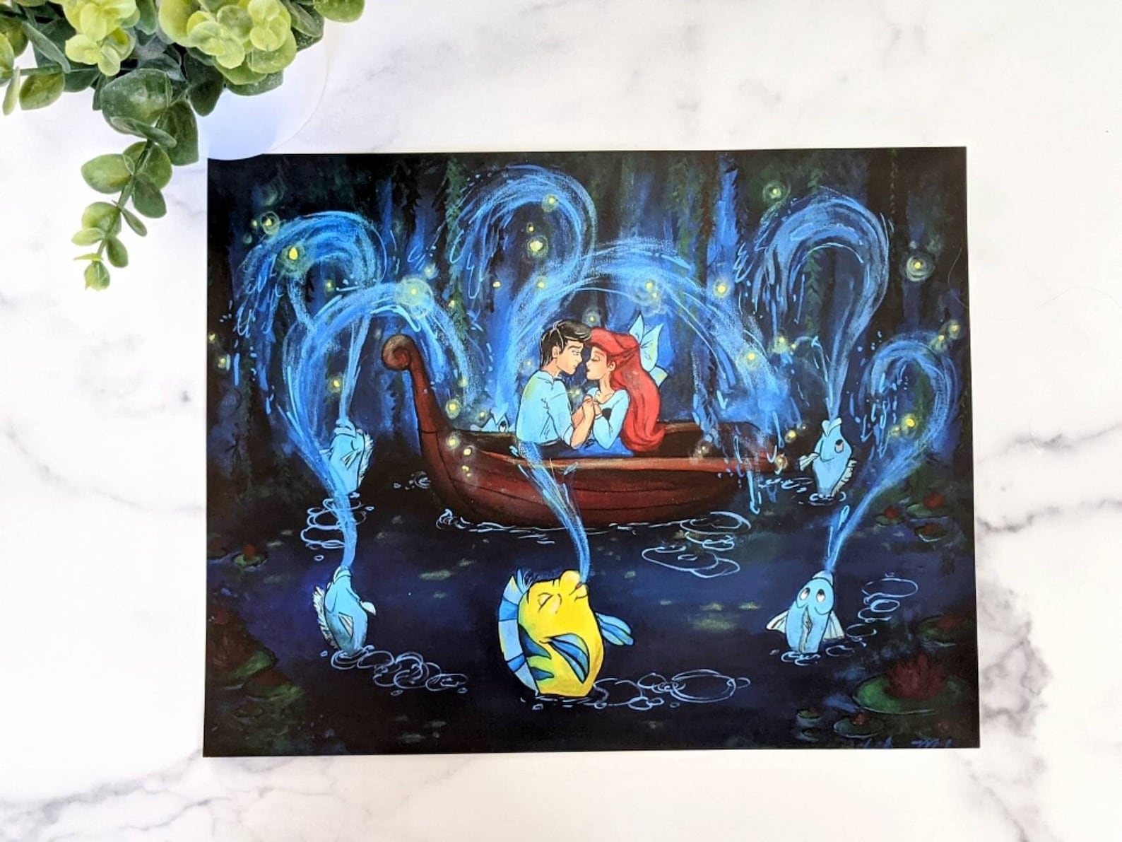 Kiss the Girl the Little Mermaid Princess Ariel Disney | Etsy