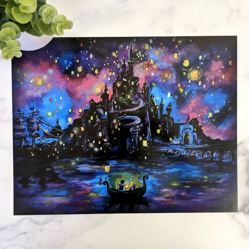 Rapunzel Art Print - Etsy