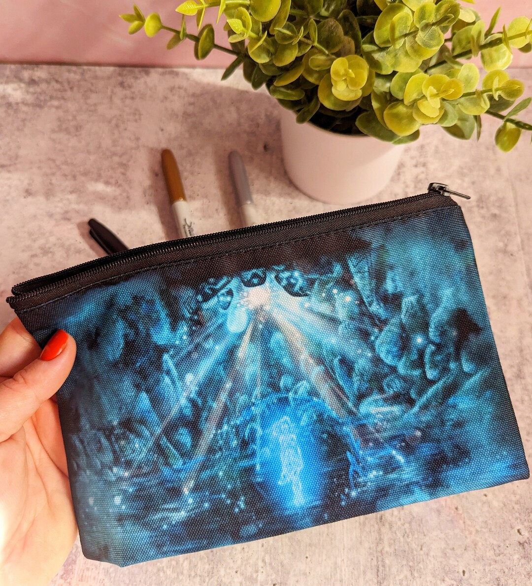 The Heart of Atlantis Kida Milo Thatch Disney Canvas Zipper Pouch ...