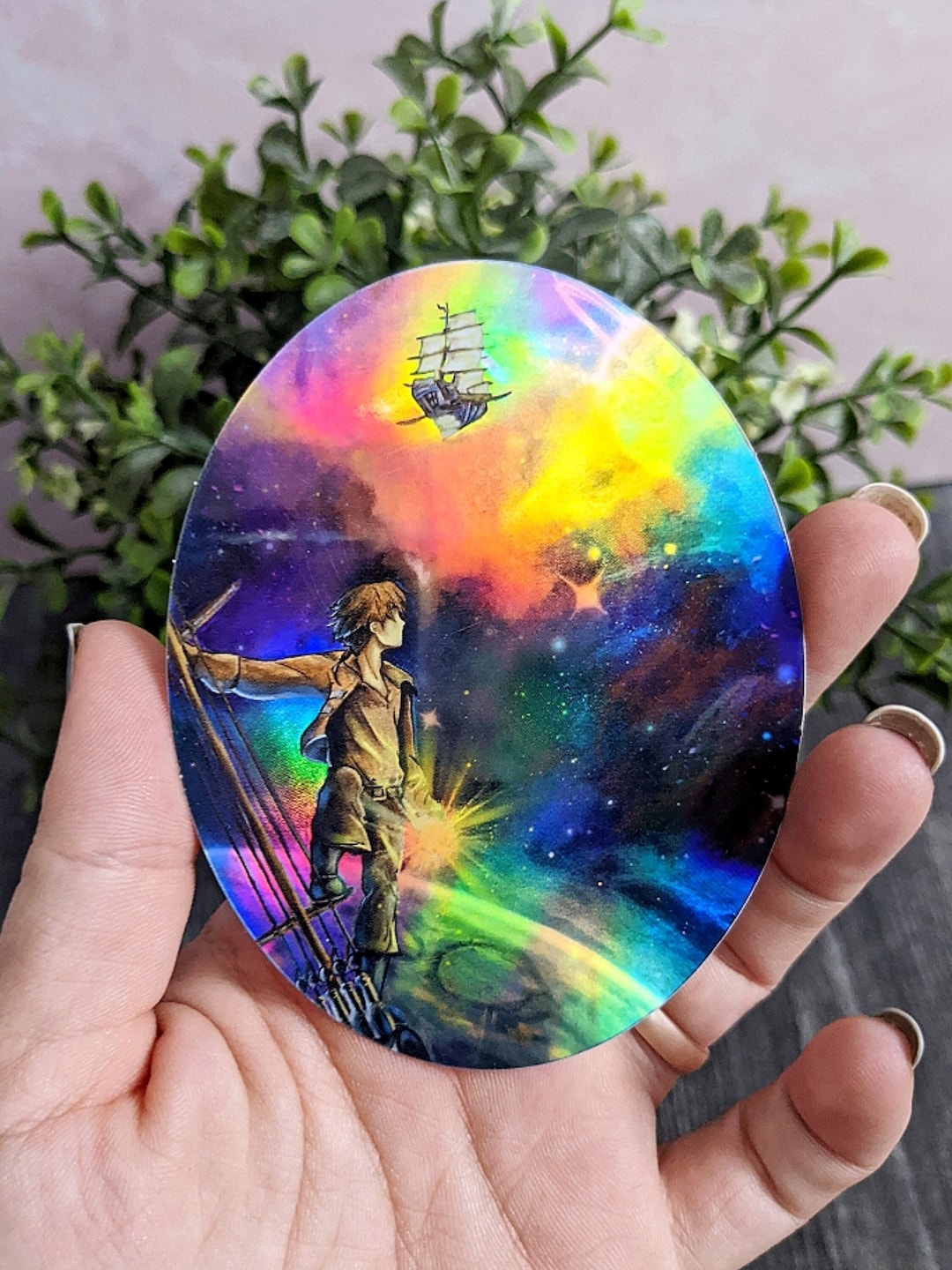Rattle the Stars- Disney Treasure Planet Jim Hawkins Large Holographic ...