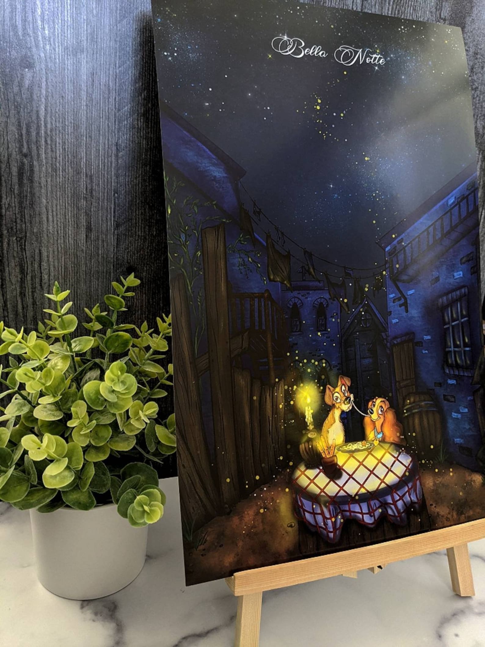 Bella Notte Lady and the Tramp Disney Dogs Romance Inspired - Etsy