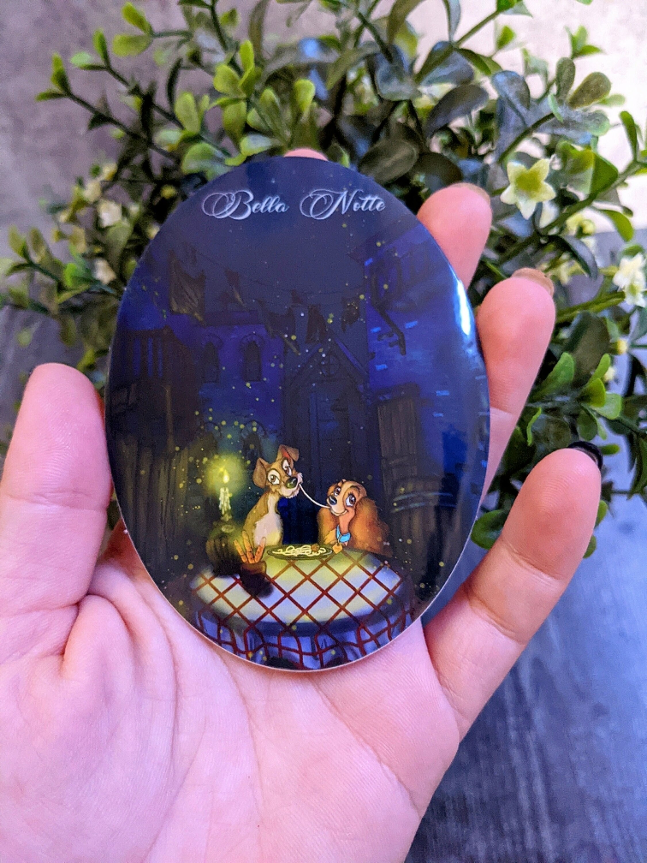 Bella Notte Disney Lady and the Tramp Large Waterproof Vinyl - Etsy