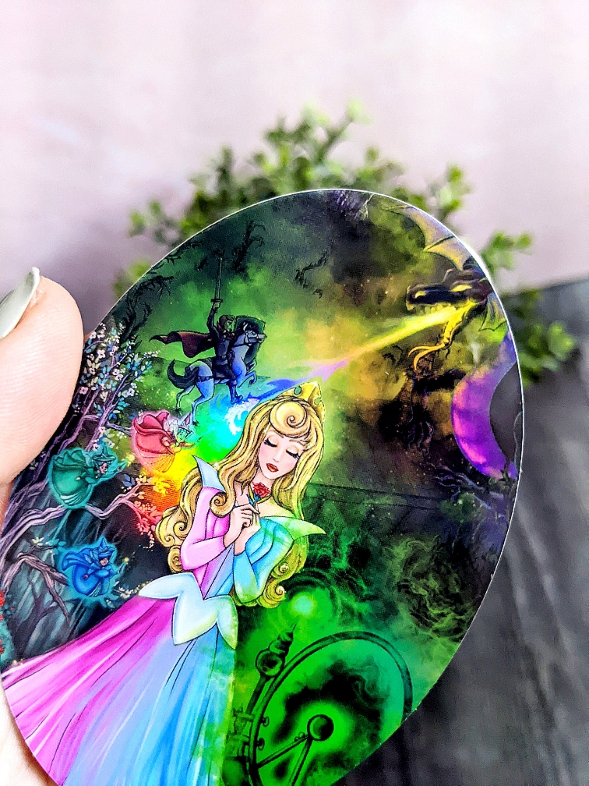 Once Upon a Dream- Sleeping Beauty Maleficent Flora Fauna Merryweather ...