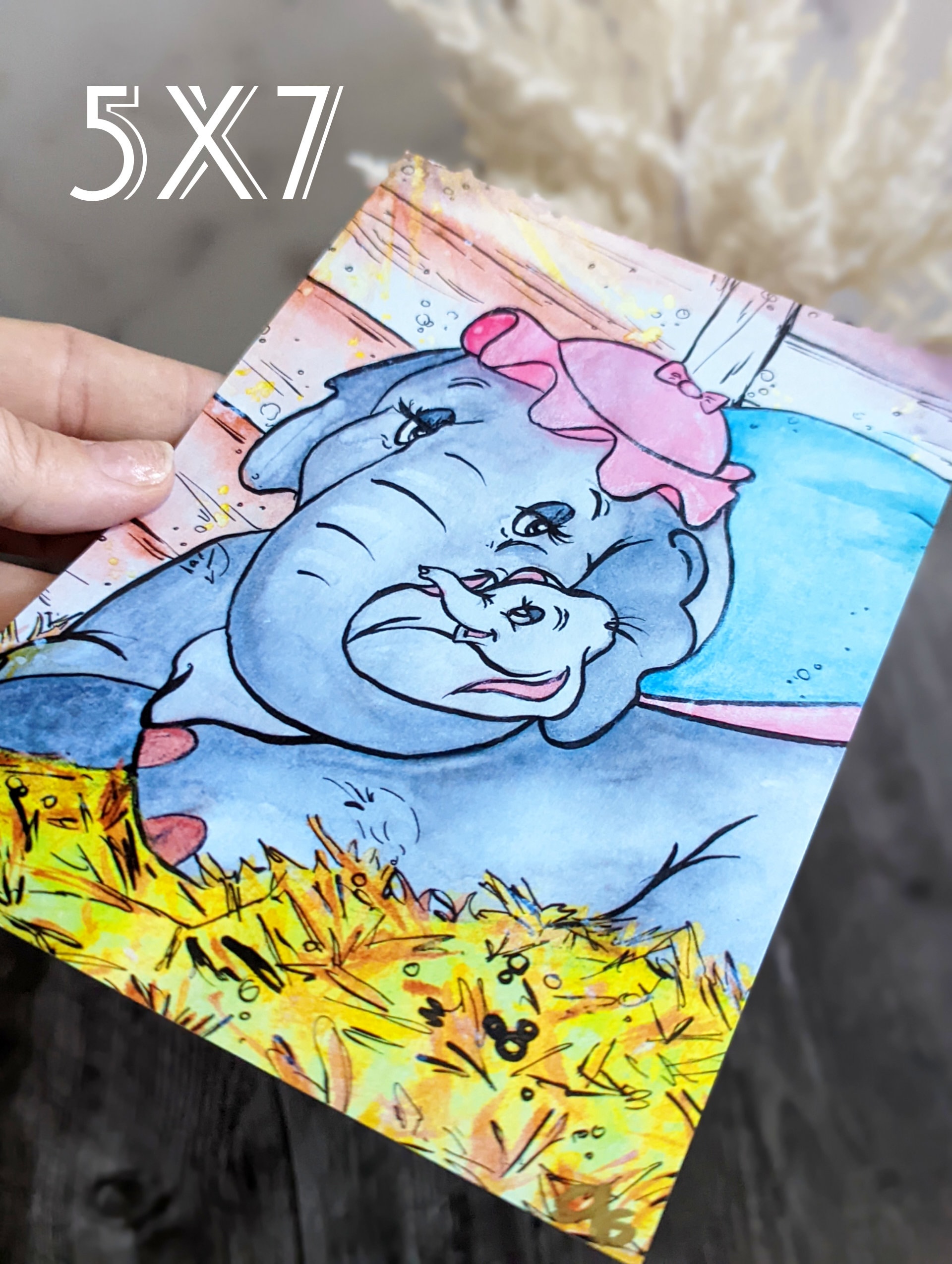 Baby Mine Dumbo and Mother's Love Disney Inspired - Etsy