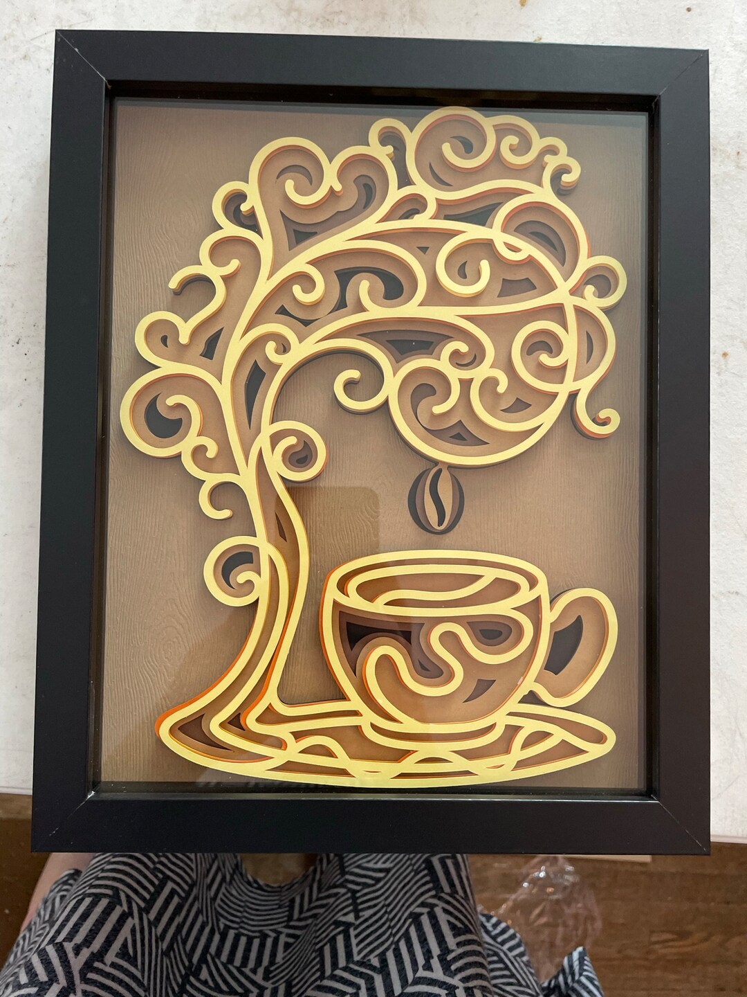 Coffee Tree Shadowbox - Etsy