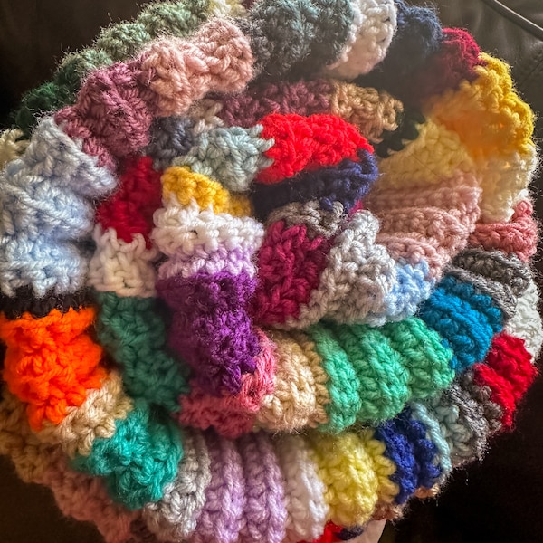 Multi Colored Throw - Etsy