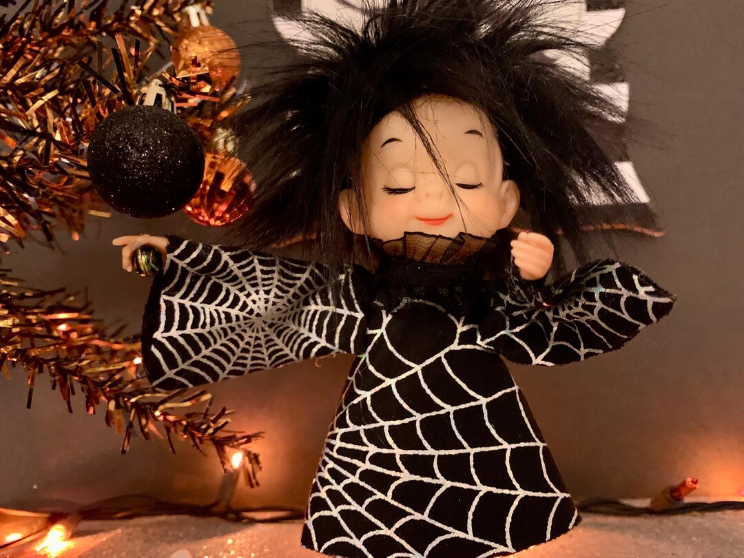 Vintage Halloween Warlock Elf Pixie Kneehugger Doll - Etsy