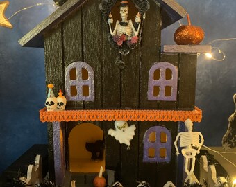 Haunted House Village - Etsy