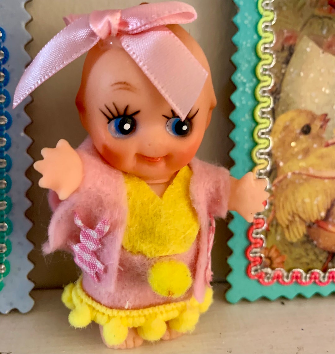 Kewpie Handmade Easter Dress Doll Figure - Etsy