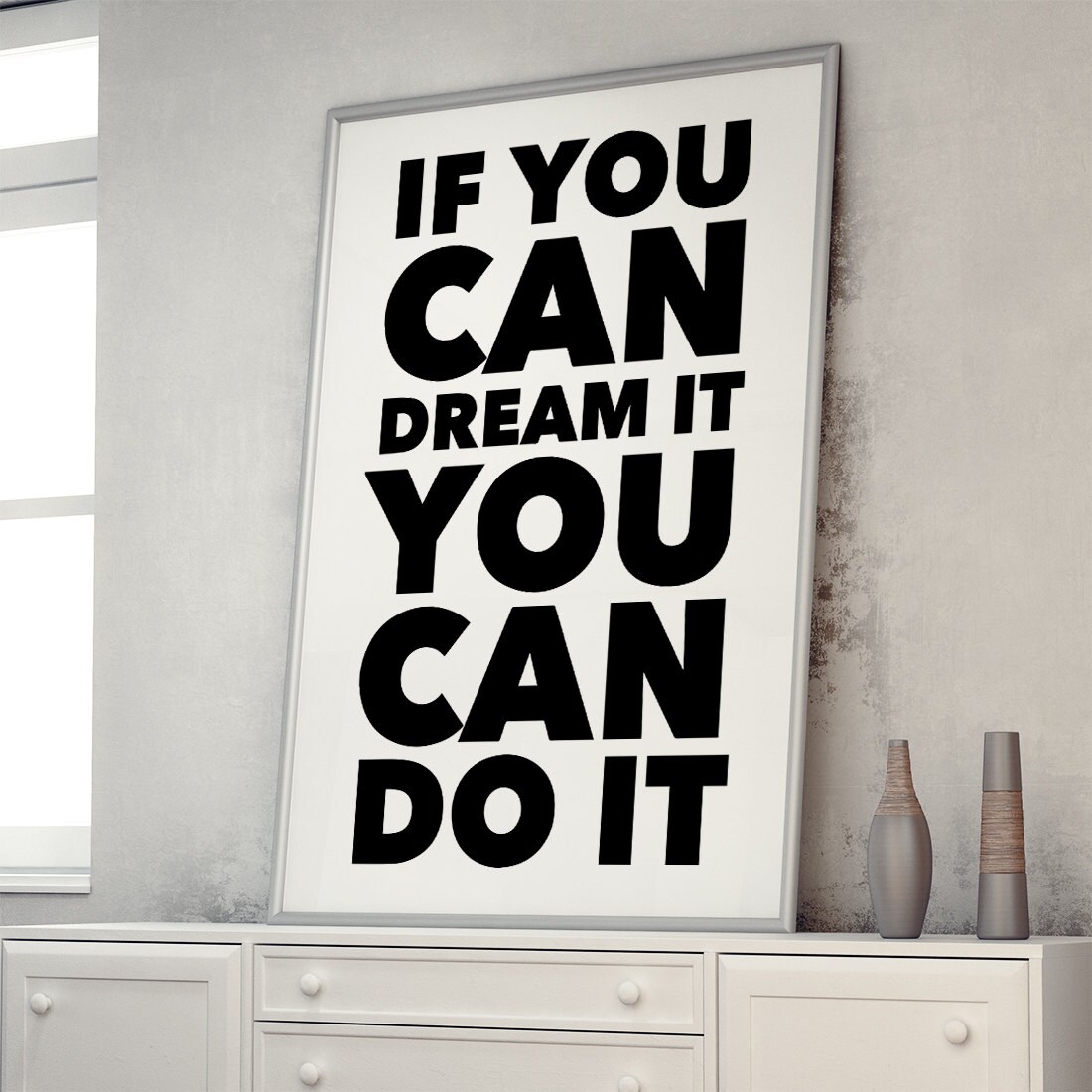 If You Can Dream It You Can Do It Printable Poster - Etsy