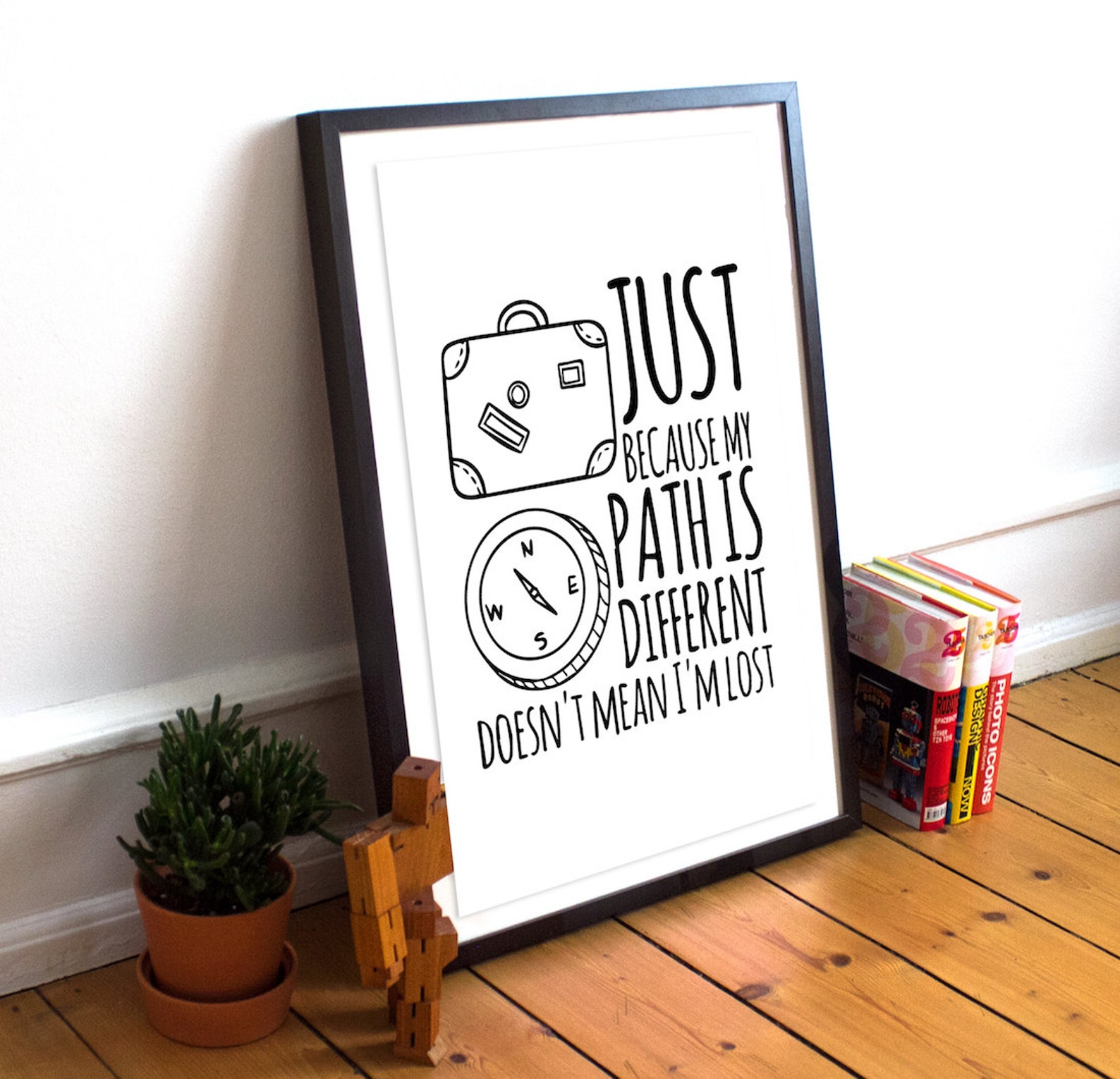 Just Because My Path is Different Doesn't Mean Im Lost - Etsy