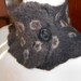 Handmade Dark Brown Snood Cobweb Snood Wet Felted Neckwarmer Hippie ...