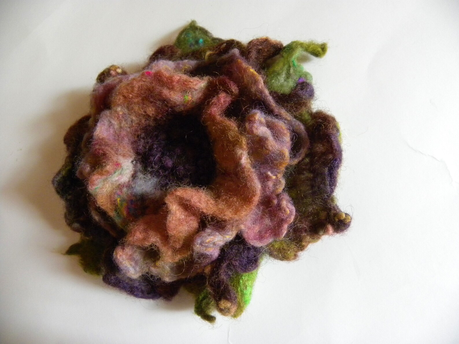 Hand Made Wool Rose Flower Handmade Rose Wet Felt Rose Soft - Etsy