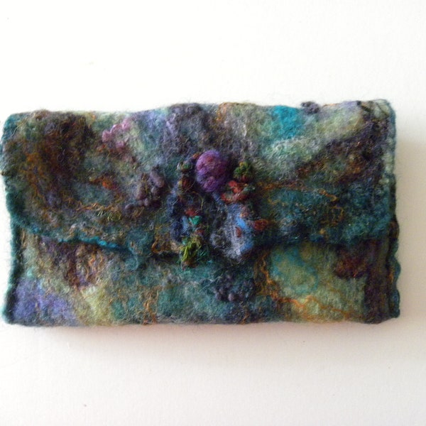 Wet Felted Purse - Etsy