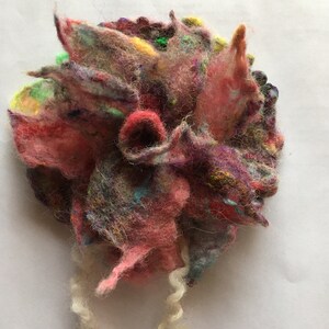 Hand Made Wool Rose Flower Handmade Rose Wet Felt Rose Soft Rose ...