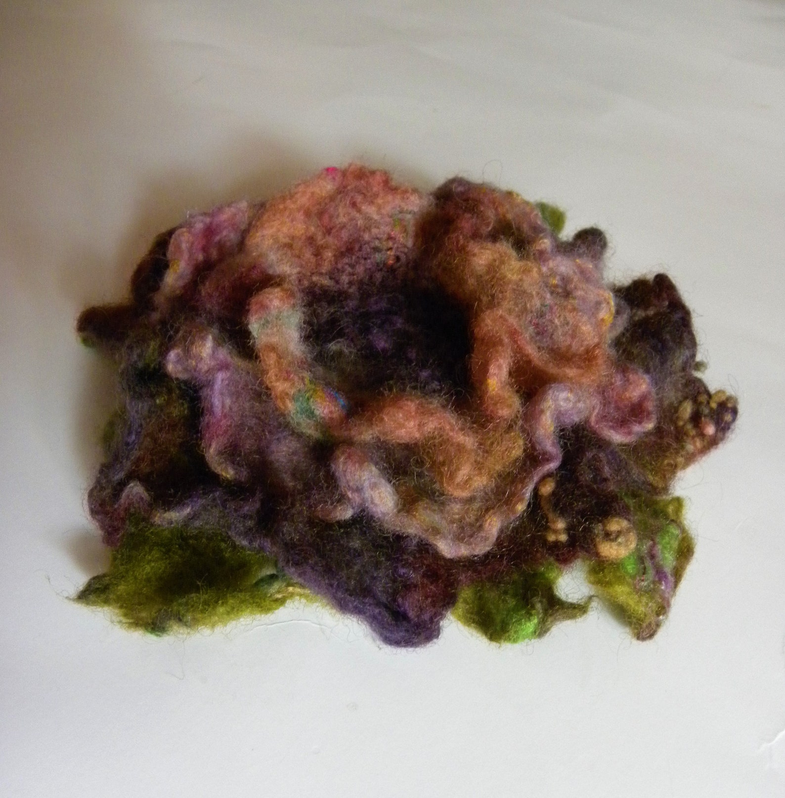 Hand Made Wool Rose Flower Handmade Rose Wet Felt Rose Soft - Etsy