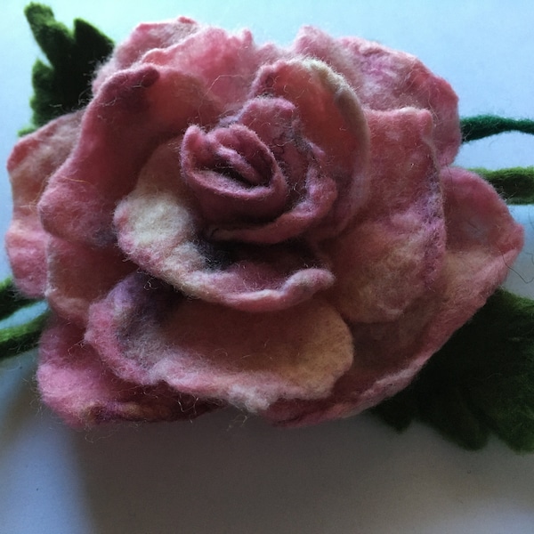 Wool Felt Flowers - Etsy