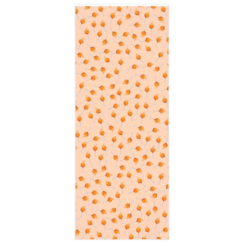Orange Aperol Spritz Wrapping Paper Spritz Summer Gift - Etsy